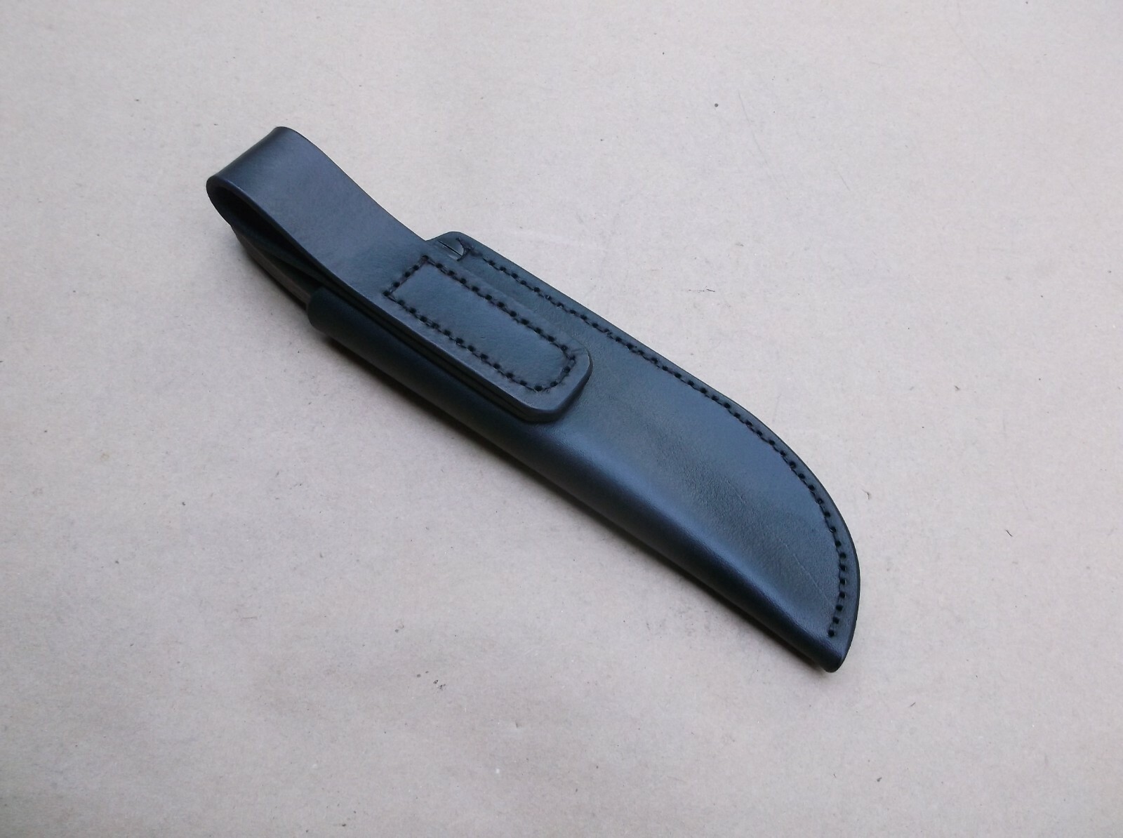 ESEE 4 BECKER BK16 CUSTOM LEATHER SHEATH (SHEATH ONLY) READ DESCRIPTION ...
