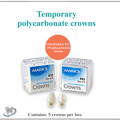 Dental Supplies - Dental Temporary Crowns