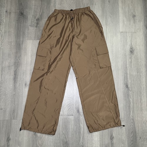 CIDER SOLID WOVEN DRAWSTRING POCKET CARGO PANTS LIGHT WEIGHT SZ SMALL | eBay