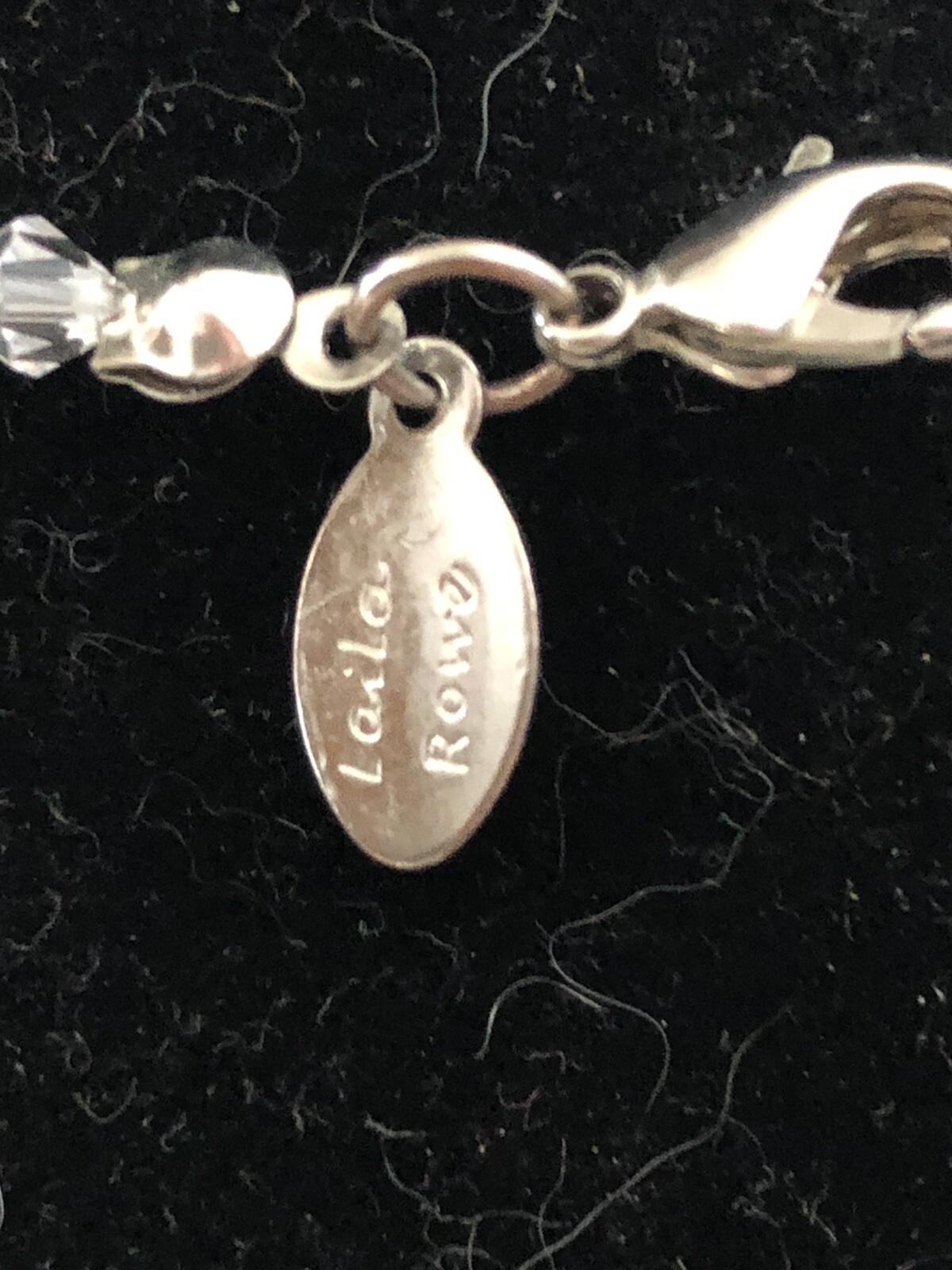 Vintage Signed LAILA ROWE Delicate Crystal and Faux P… - Gem