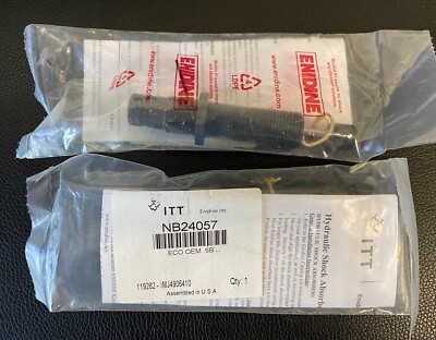 ITT SHOCK ABSORBER W/ STEEL BUTN W/ JAM NUT OEM .5B - NB24057 - NEW IN ...