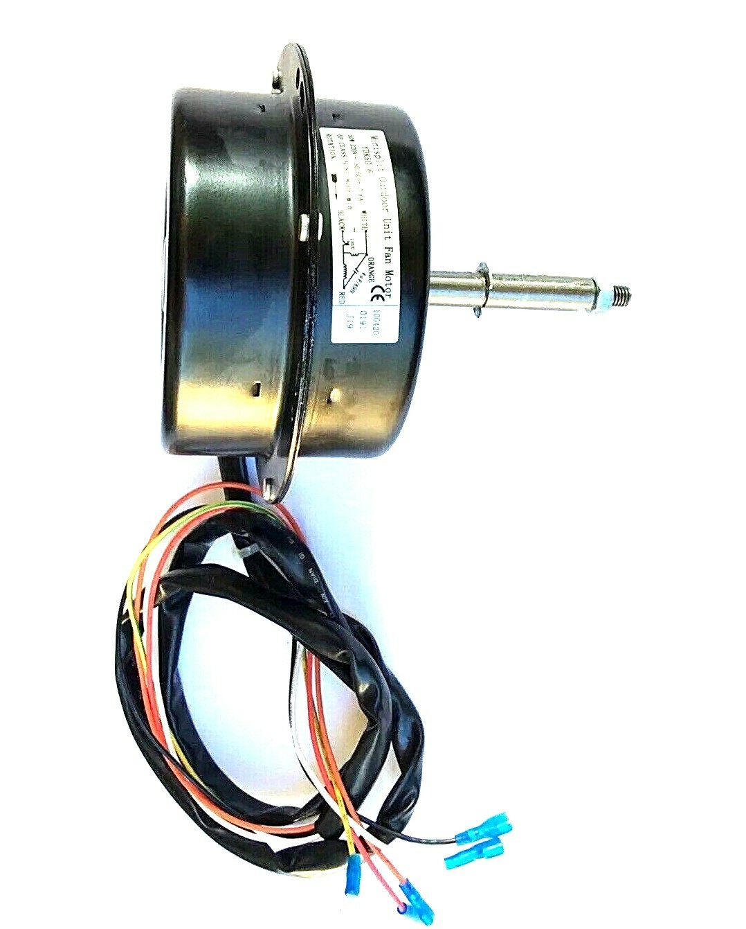 50 WATT MINI SPLIT CONDENSER FAN MOTOR 220V/50-60Hz-1/2" SHAFT DIAMETER ...