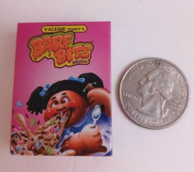 Garbage Pail Kids GPK Wacky Grocery Items Large Barf Bits Cereal | eBay