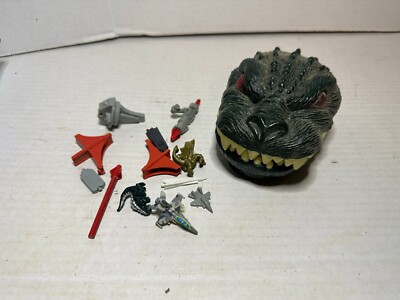 Trendmasters Micro Battle Playset Godzilla Vs Mechagodzilla used ...