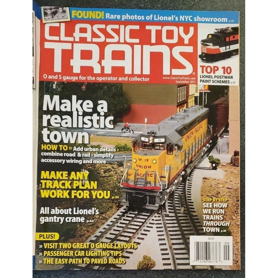 2010-11 Classic Toy Trains Magazine Elevated Track Special Issue Lionel ...