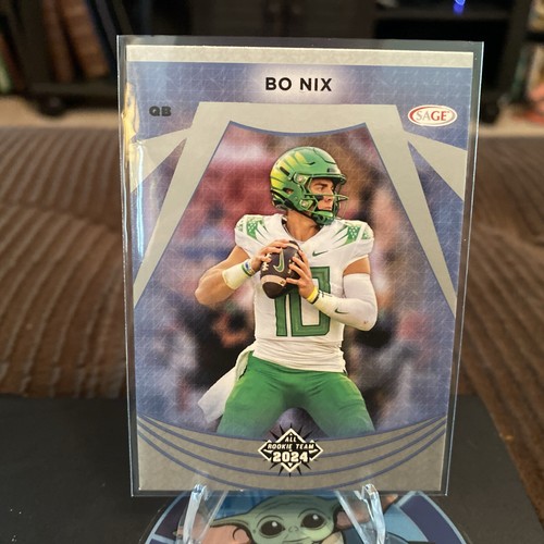 2024 Sage High Football All Rookie Team Bo Nix Rookie #108 - DENVER ...