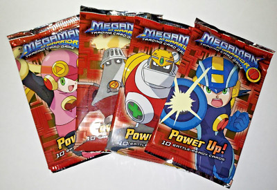 * MegaMan * Power Up! Booster Pack x4 Art Set - New Sealed Mega Man | eBay