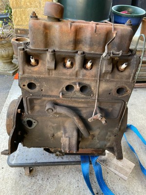 Willys F-134 Hurricane Engine, flywheel, exhaust manifold for M38A1 ...