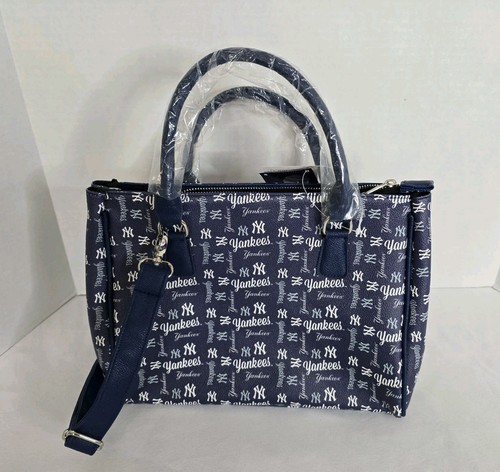 FOCO New York Yankees Repeat Brooklyn Baseball Purse Tote Handbag NEW ...