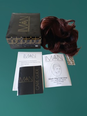 Iman Gorgeous Locks Collection. Coper Red, Chic Shag Wig. Brand New. | eBay