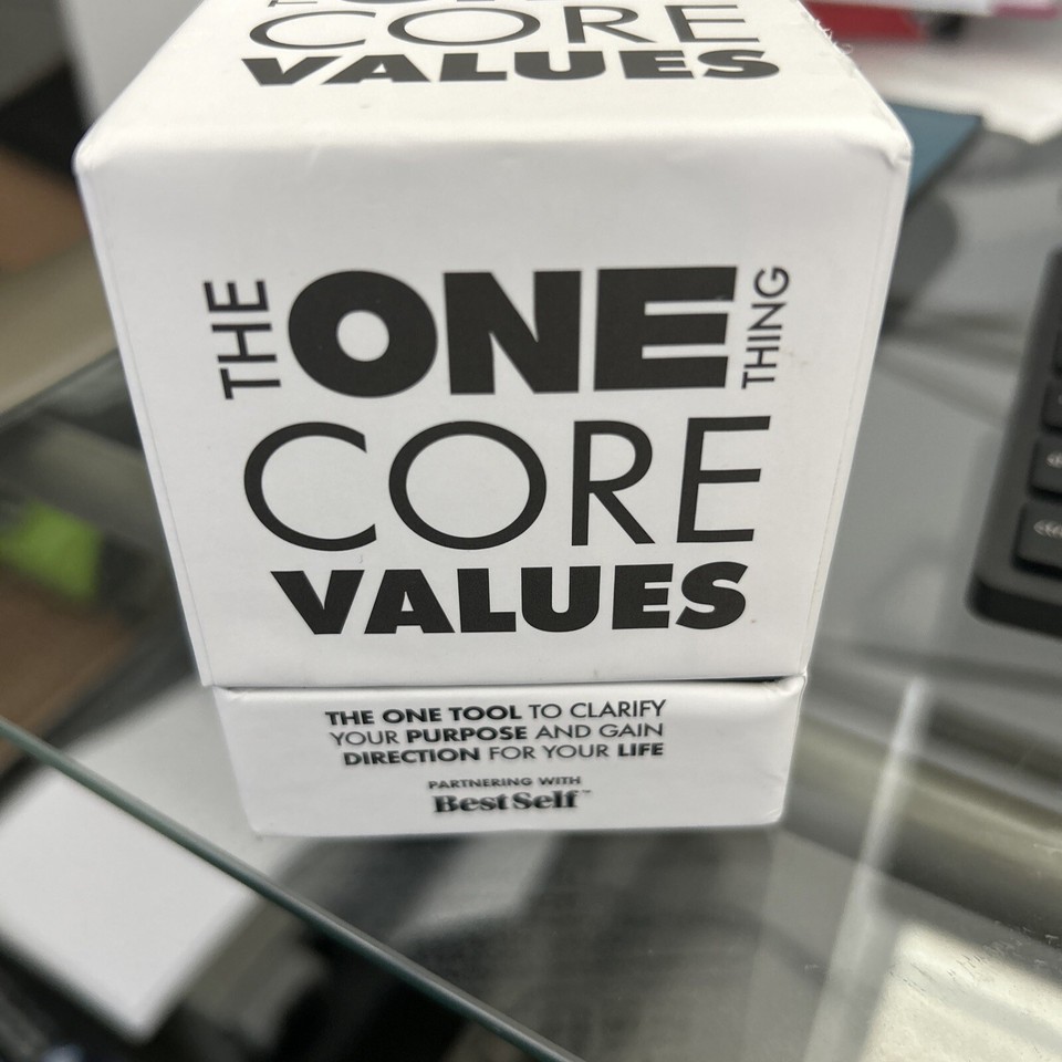 The One Thing - Core Values Cards Deck | eBay