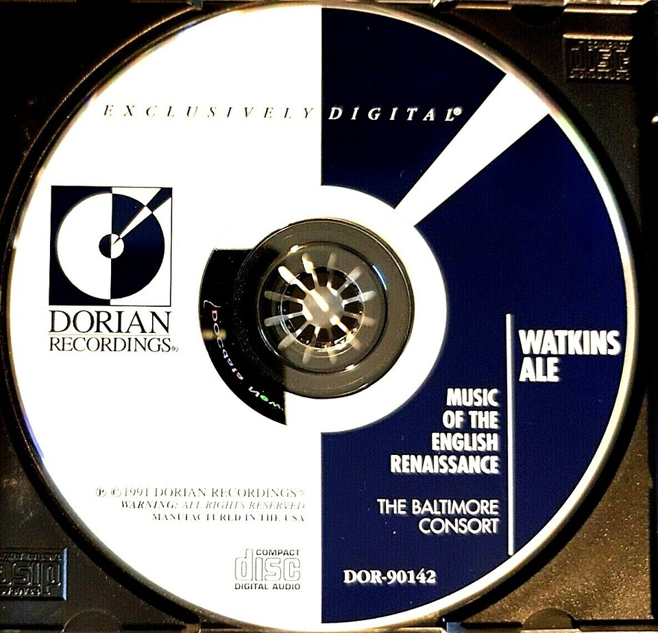 Watkins Ale - "The Baltimore Consort" - ( CD - Dorian Records ) | eBay