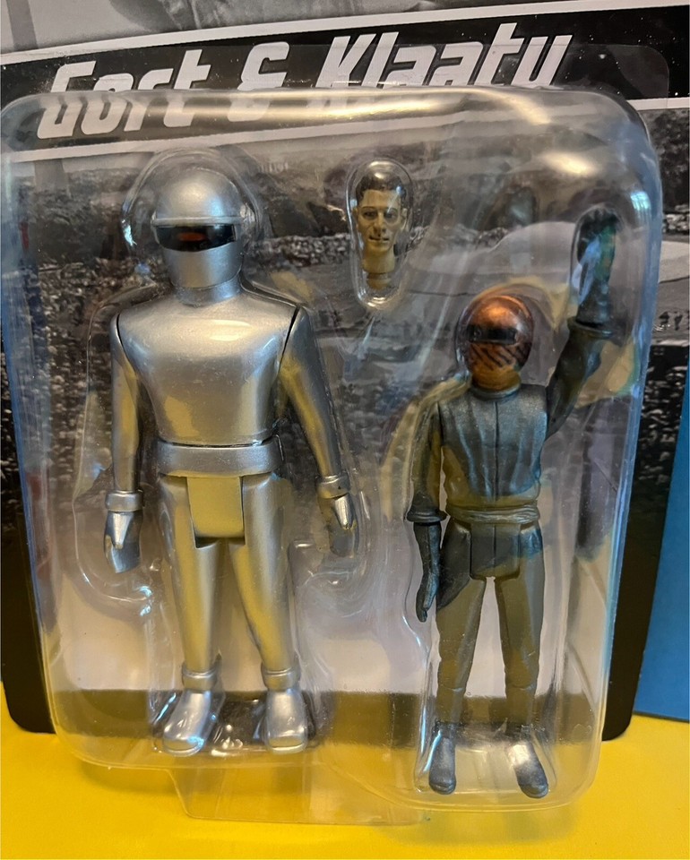 Gort & Klaatu Plastic Figures The Day The Earth Stood Still Amok Time ...