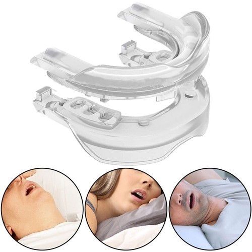 Adjustable Anti Snoring Mouthpiece Guard Anti Snore Sleep Apnea Teeth ...