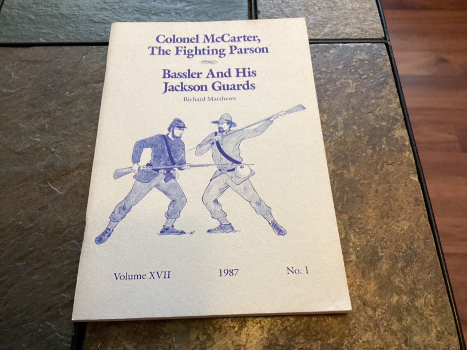 1987 “Colonel McCarter, The Fighting Parson, Bassler and His Jackson ...