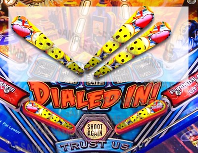 (NEW ***** ITEM 2018) DIALED IN Pinball Flipper Armour Mod 3 piece set ...