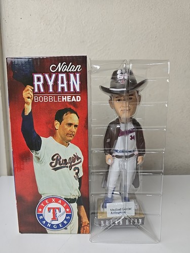 2013 Texas Rangers SGA Nolan Ryan Duster Bobblehead Medical Center ...