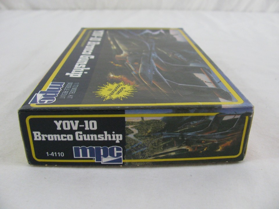 1984 MPC 1/72 North American Rockwell OV-10 Bronco Model Airplane Kit # ...