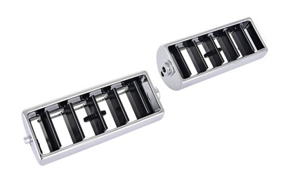 JEGS 79288 Center Dash A/C Vents 1969-1972 Chevy Chevelle El Camino ...