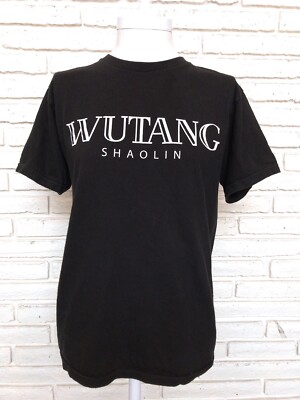 Vintage WuTang Clan Shirt Small Shaolin Black Wutang Brand Limited 90s ...