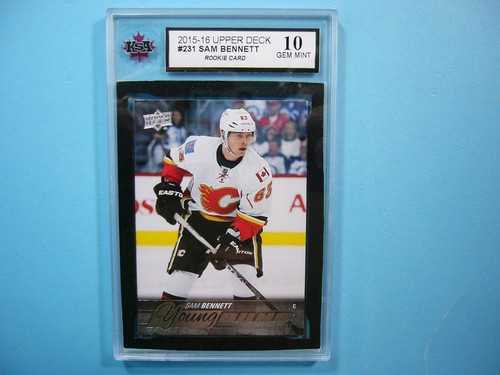 2015/16 UPPER DECK YOUNG GUNS HOCKEY CARD #231 SAM BENNETT ROOKIE RC ...