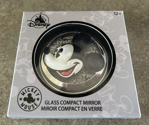 NIB Disney Mickey Mouse Glass Compact Mirror | eBay