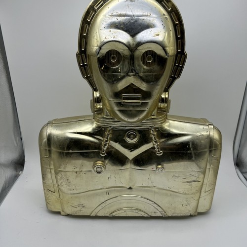 1983 Vintage Star Wars C-3PO Gold Action Figure Storage Case ROTJ ...