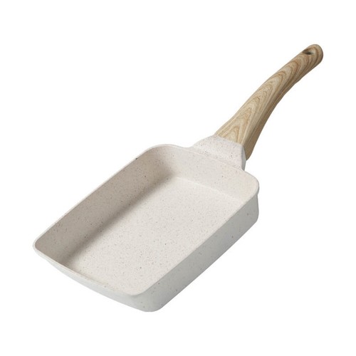 Nonstick Omelette Pan Rectangle Egg Pan Skillet for Gas Stove Induction ...