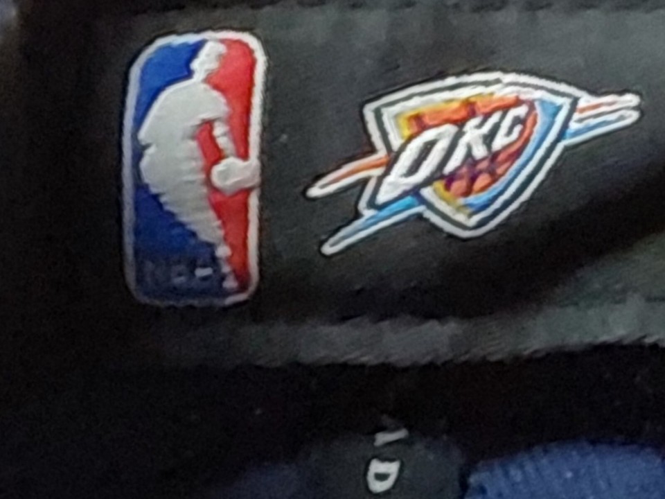 Mitchell & Ness Oklahoma City Thunder Hat Cap Snapback Blue Adjustable ...