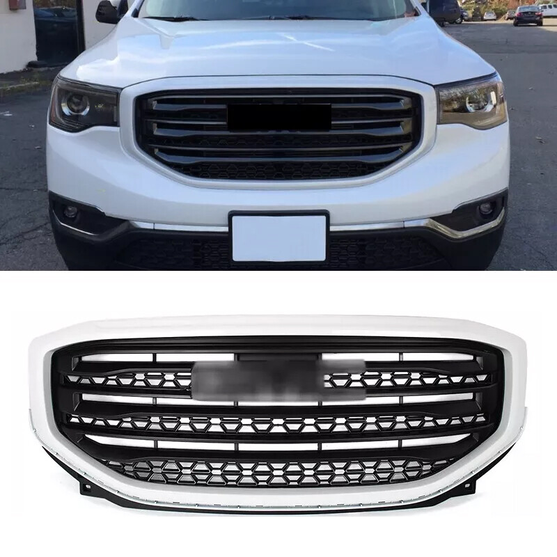 Fit GMC Acadia 2017-2019 SLT Style Front Bumper Grille Grill Assembly ...