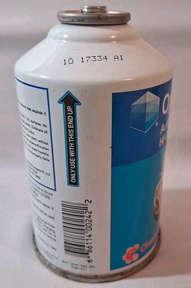 (1) Can Sealed Opteon YF Freon 12oz HFO-134yf Car Air Conditioning ...