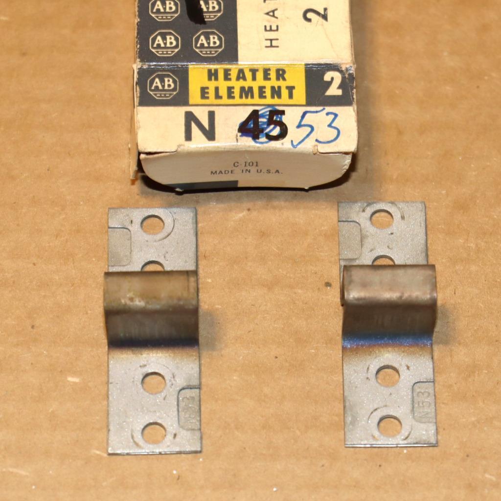 One Box Of 2 Allen Bradley N53 Heater Overload Elements | eBay