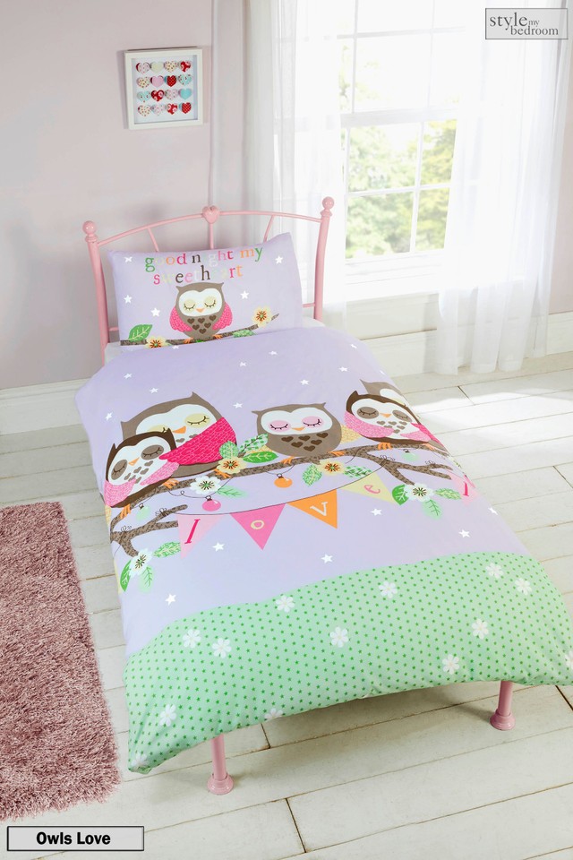 Kids Childrens Boys & Girls Single Bed Character Duvet Quilt Cover ...
