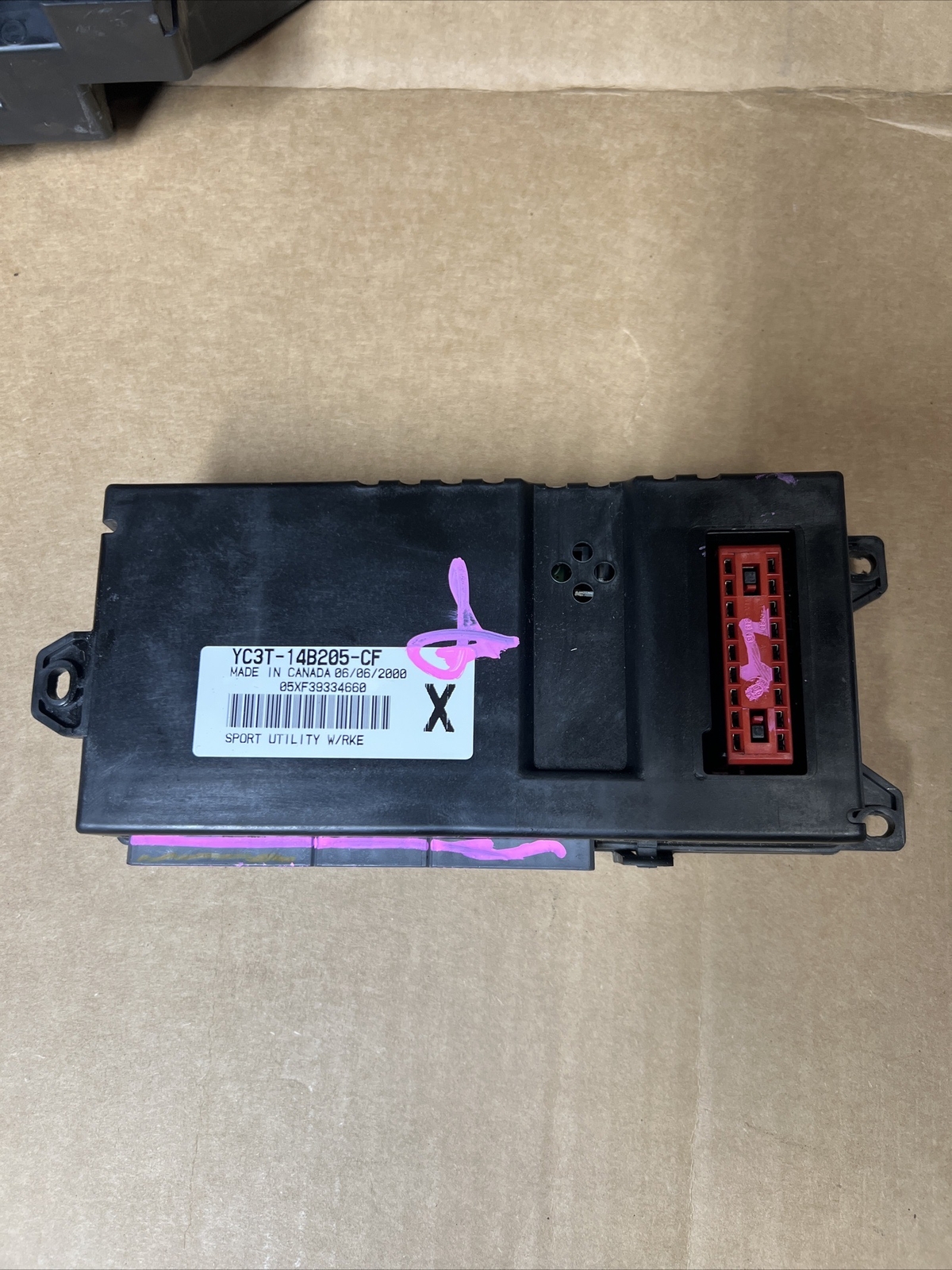 Ford F250 F350 GEM Multifunction Body Module YC3T-14B205-CF | eBay