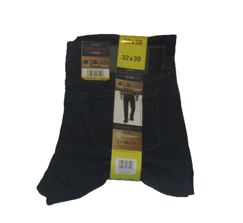 Weatherproof Vintage Mens 40x29 Stretch Relaxed Fit Blue Jeans 365 ...