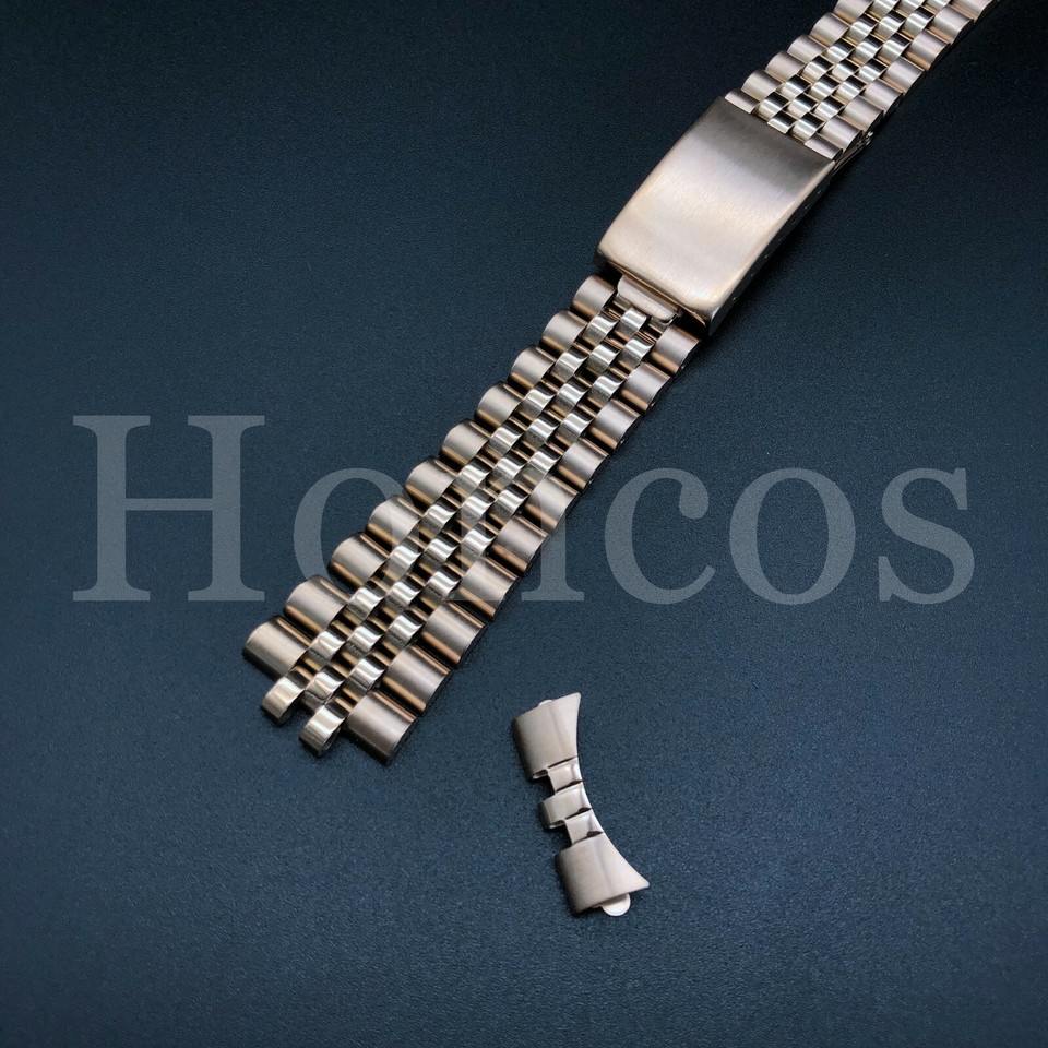 20 MM JUBILEE WATCH BAND FITS FOR SEIKO 5 SNKL23 SPRING BARS ...