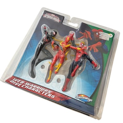 NEW Swimways Web-Warriors Ultimate Spiderman Dive Character Figures ...