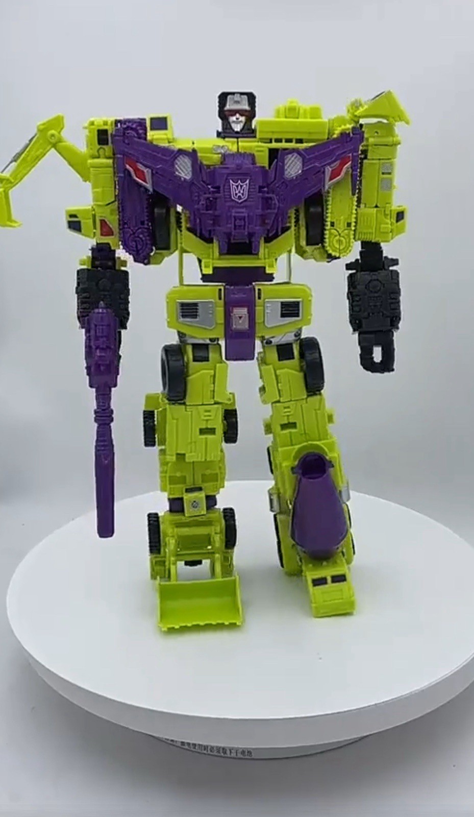 Transformers Devastator 6 in 1 Combiner Constructicons Action Figure ...