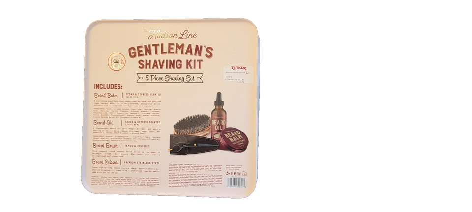 shaving kit - the Hudson line Gentleman's shaving kit, 5 piece shaving ...