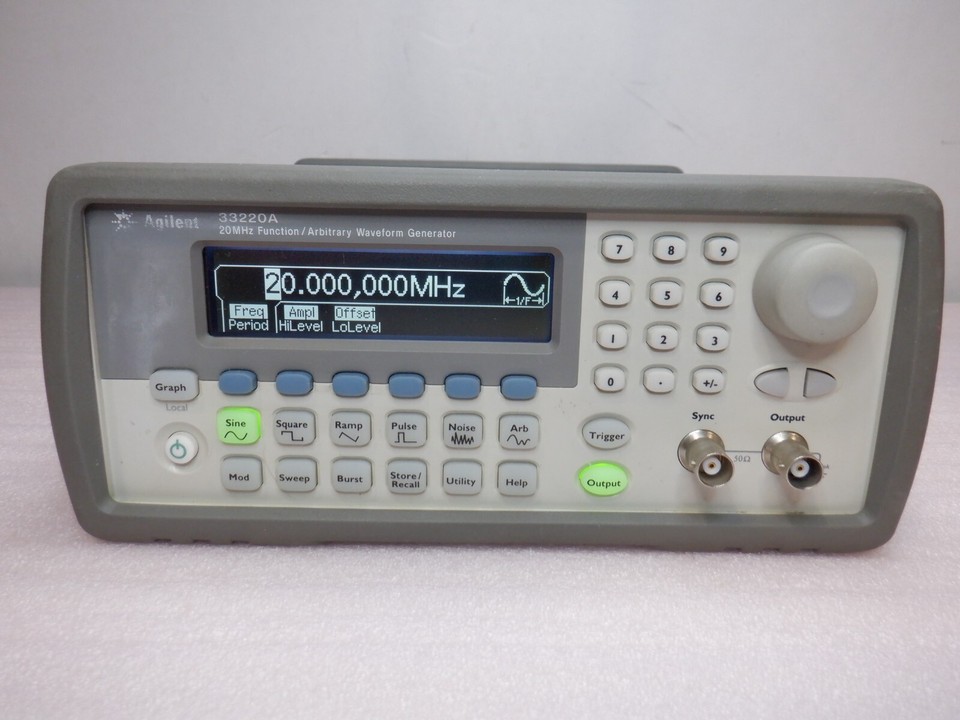 AGILENT 33220A ARBITRARY WAVEFORM GENERATOR | eBay