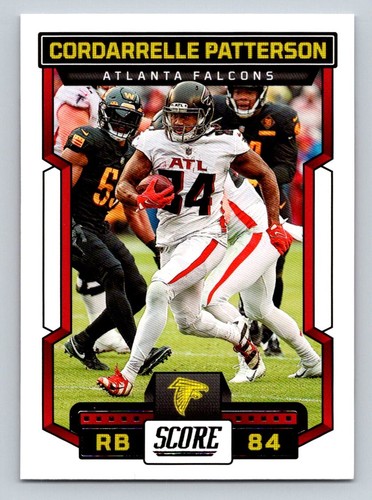 2023 Score Football #39 Cordarrelle Patterson Atlanta Falcons | eBay