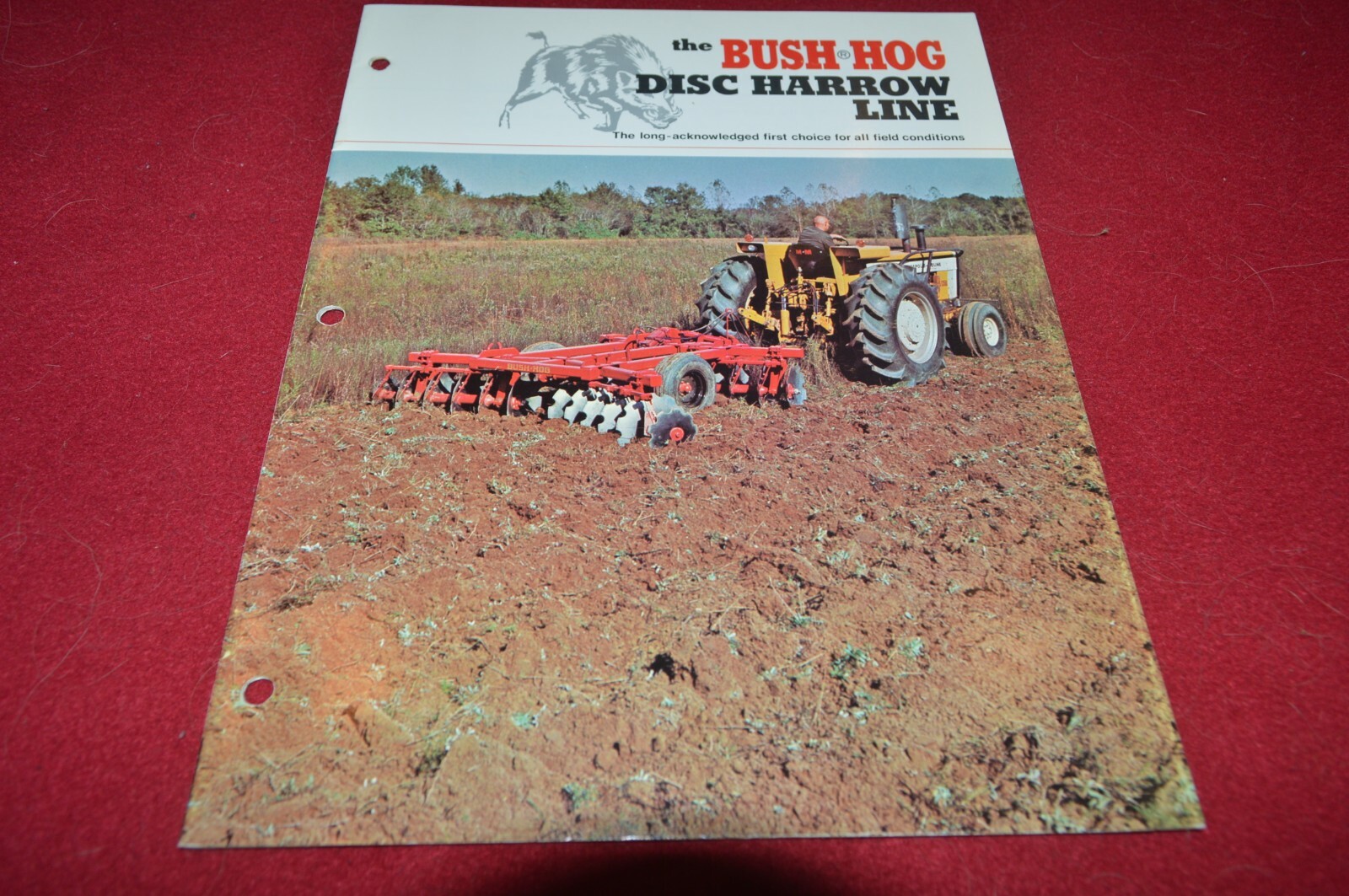 Bush Hog Disc Harrow Line Brochure FCCA | eBay
