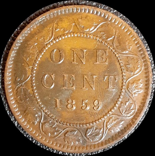 Canada 1859 large cent old world coin High Grade #0002 | eBay