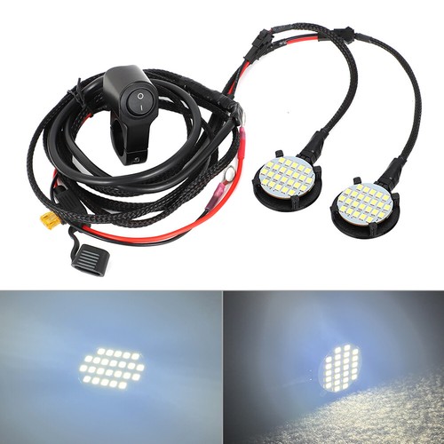 Atv Halos Complete LED Headlight Kit For Yamaha Raptor 90 & 110 ATV ...