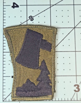 US Army Patch 70th Infantry Division Military Embroidered Badge Vintage ...