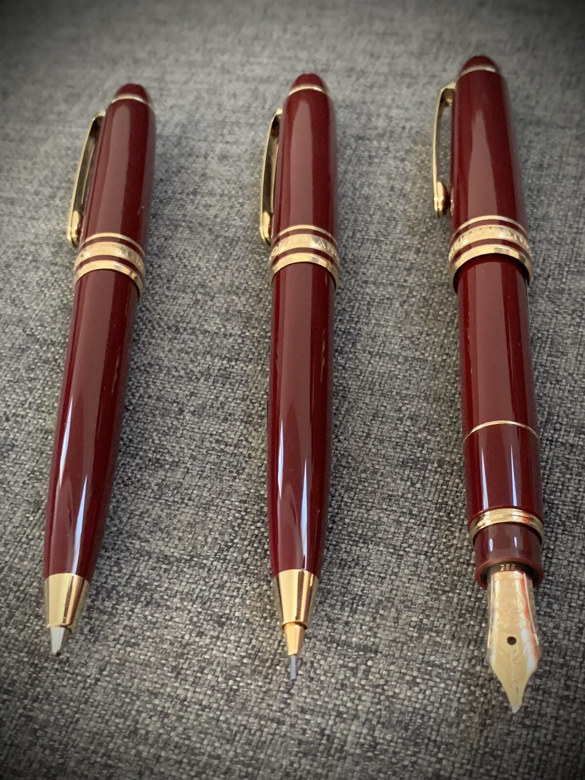 ***Montblanc Rare Vintage Homage to Mozart Mini Writing Set: Pens ...