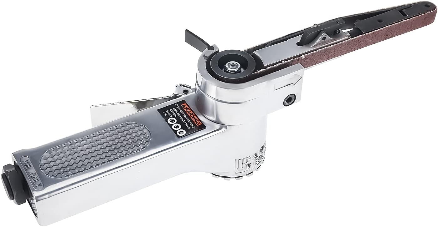 3/8'' Width Mini Air Operated Power Belt Sander Sanding Grinder File ...