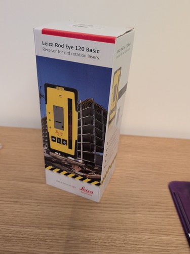 Leica Geosystems 785490 Rugby Rod Eye 120 Basic Rotary Laser Receiver ...