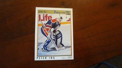 1992 O-PEE-CHEE PREMIER # 33 PETER ING HOCKEY CARD | eBay