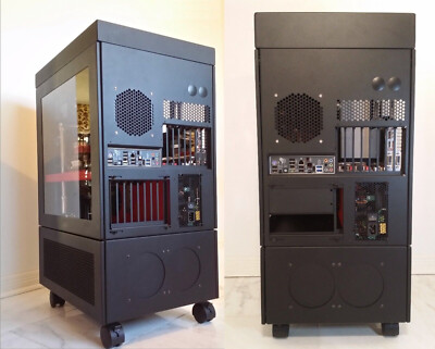 EVO Update Kit for CaseLabs S8 (Dual-System/PSU+PCIe Backplane+Tempered ...